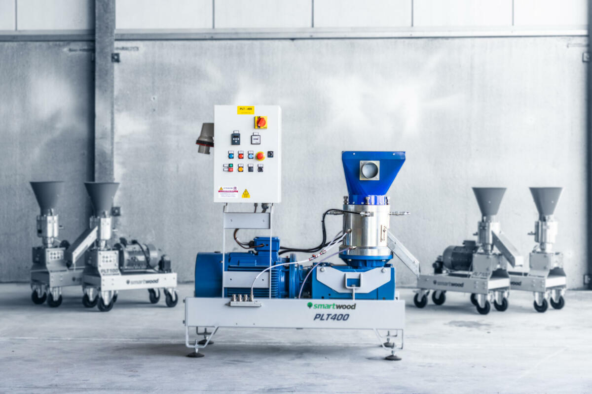 PLT-400 Pellettizzatrice elettrica trifase | Smartwood Progettazione e ...
